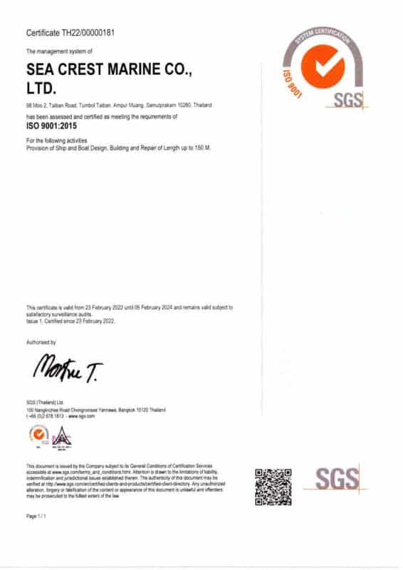 company – Seacrest Marine Thailand